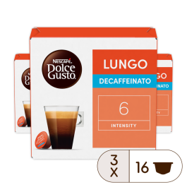 Pack Avantage Lungo Decaffeinato 48 capsules | NESCAFÉ Dolce Gusto