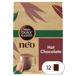 NEO Hot Chocolate - 12 Sachets de Chocolat Chaud | NESCAFÉ Dolce Gusto